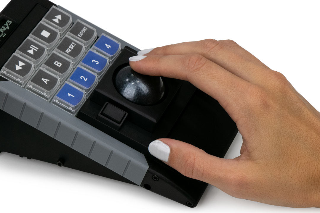 X-keys XBE-12 Trackball with 12 programmable buttons – X-keys Schweiz