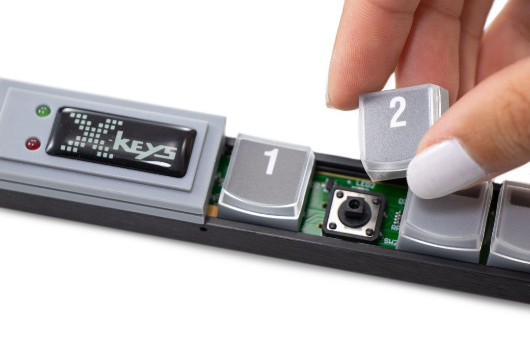 X-keys XK-16 Stick USB programmierbare Tastatur – X-keys Schweiz