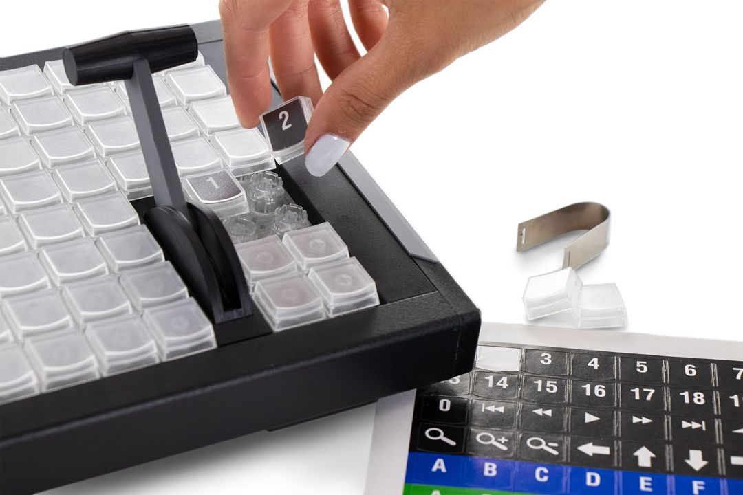 X-keys XKE-124 USB mit T-Bar (Fader) – X-keys Schweiz