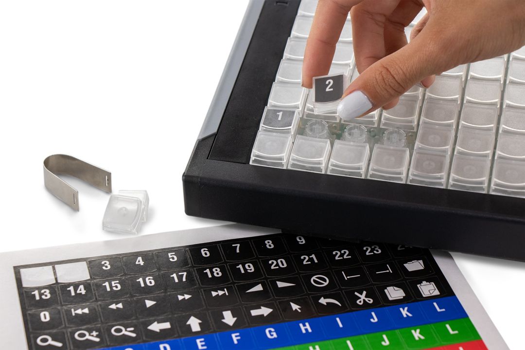 X-keys XKE-128 Programmierbare Tastatur mit 128 Tasten – X-keys Schweiz